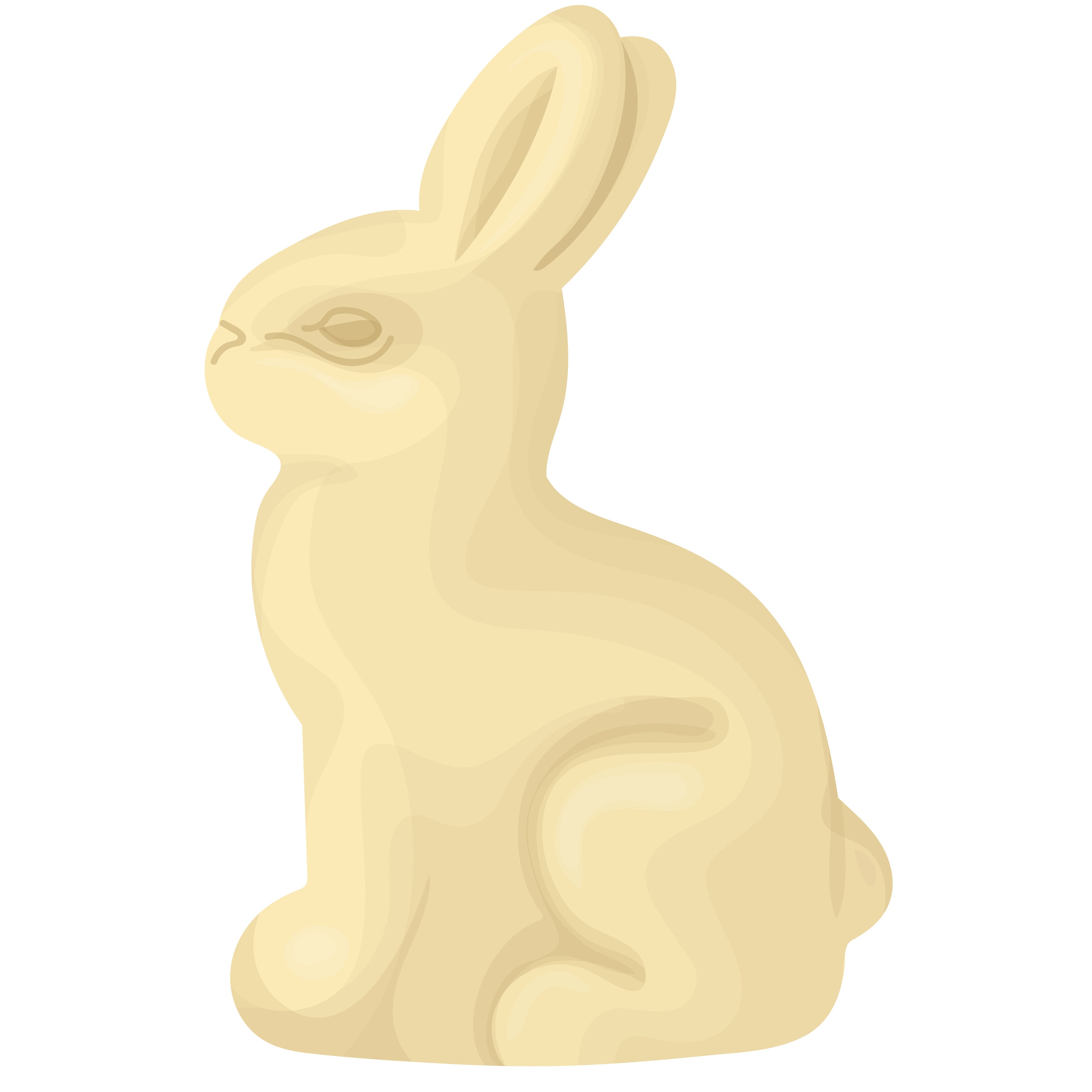 CHOCOLATE BUNNY CLIPART Easter Clip Art Printable Easter - Etsy