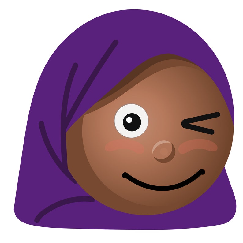 DIVERSITY CHARACTERS CLIPART - Faces Emoji - Printable Around the World ...