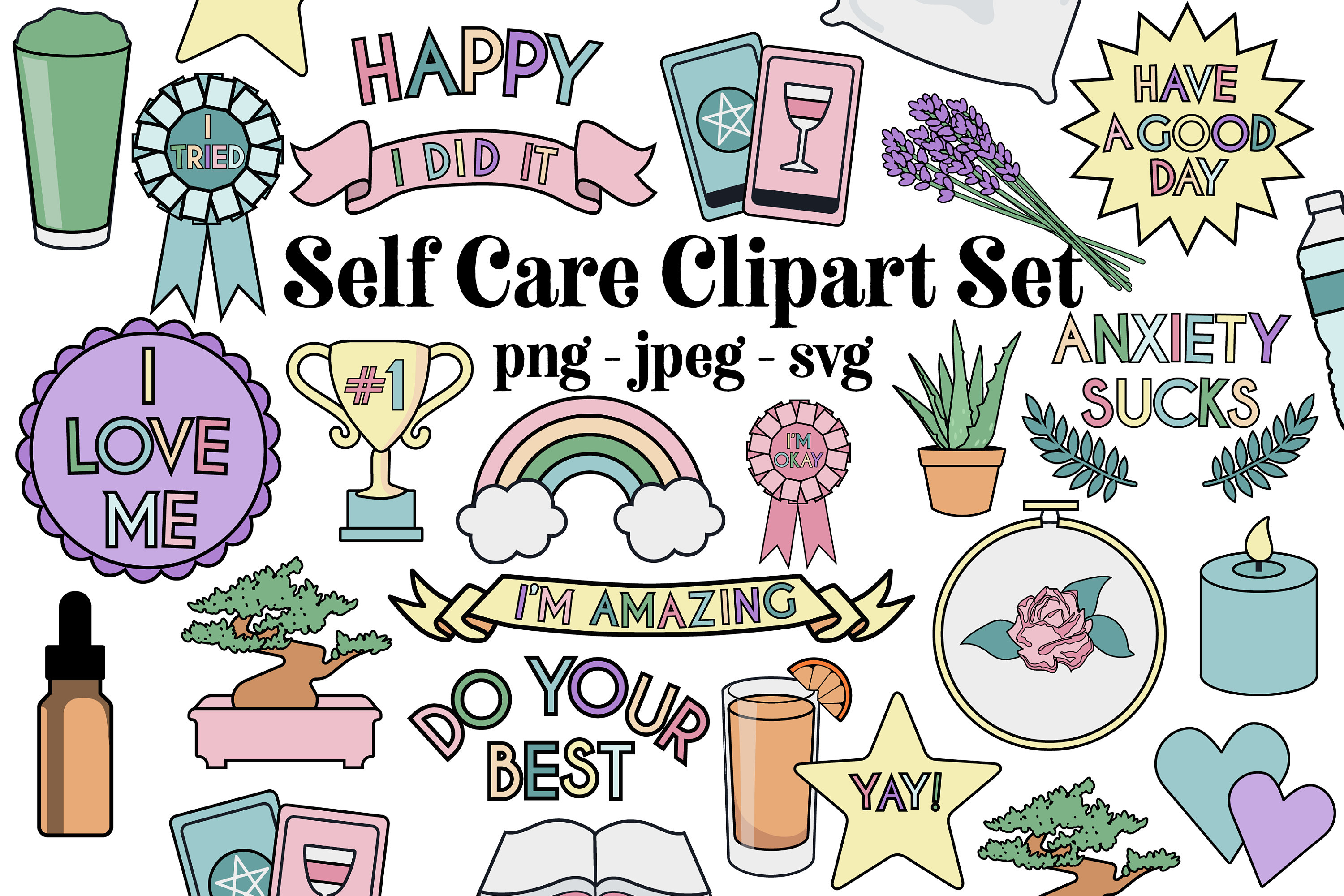 Self Care Clipart