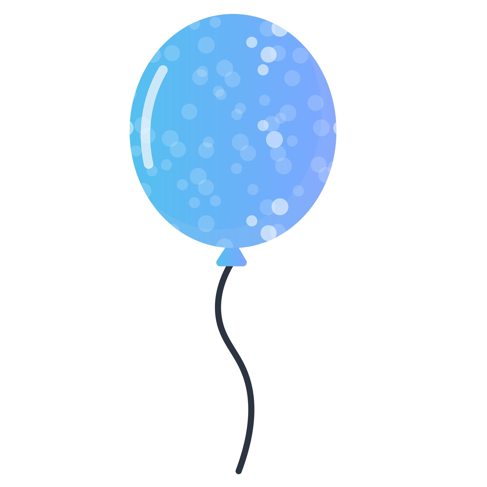 Glitter Balloon Clipart Printable Sparkly Balloons for - Etsy