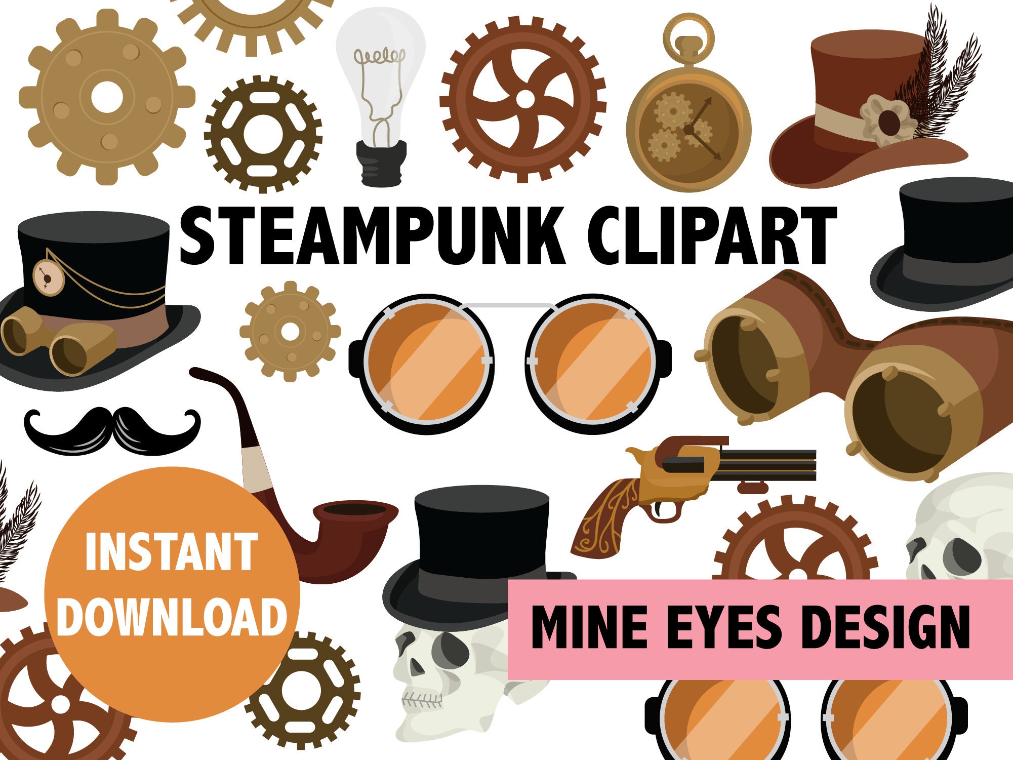 Steampunk Clipart