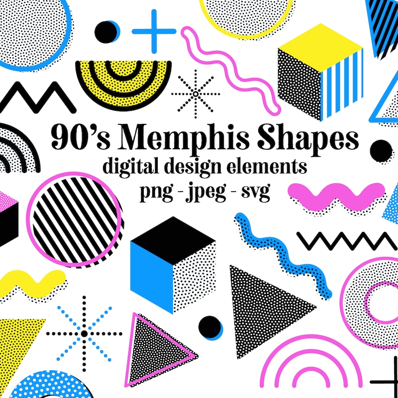 Memphis Design - Etsy UK