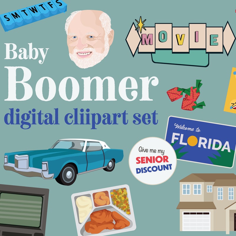 Baby Boomer - Etsy