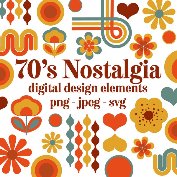 70s Clip Art - Etsy