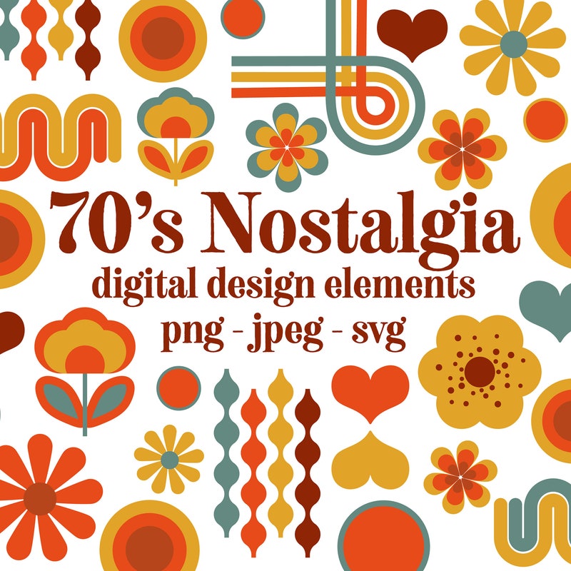 70s Clip Art - Etsy