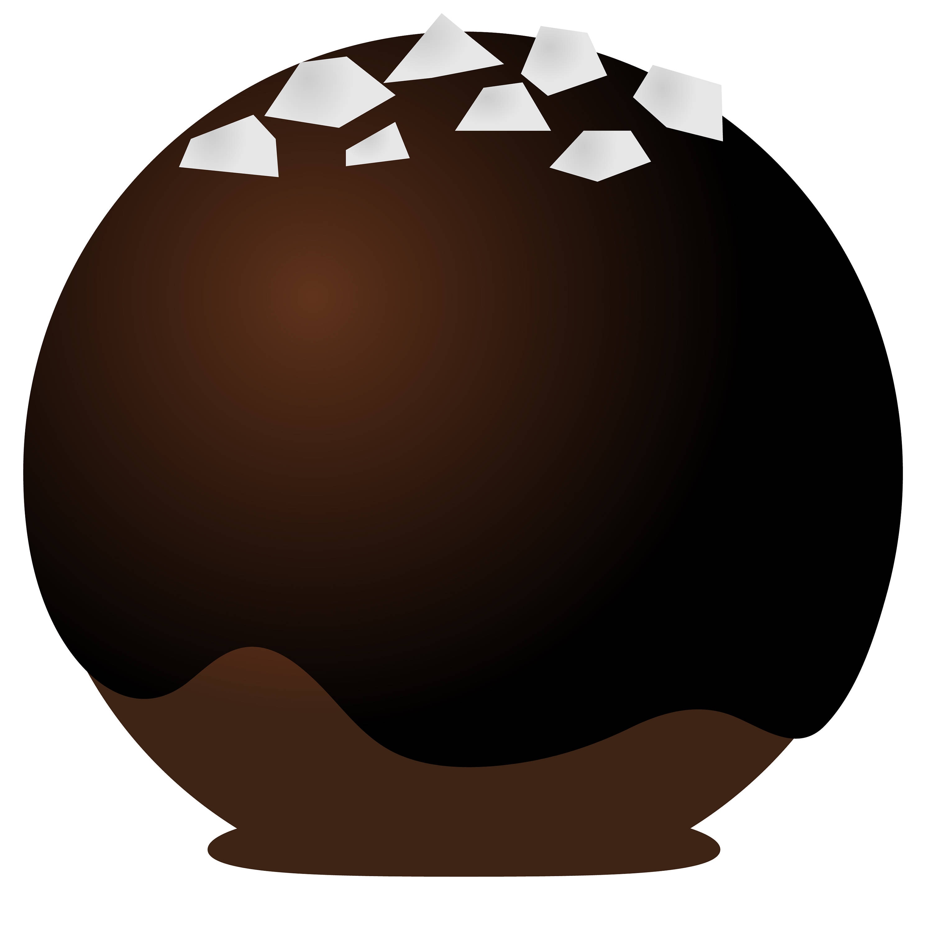 TRUFFLES CLIPART Chocolate Candy Sweets Icons Instant - Etsy