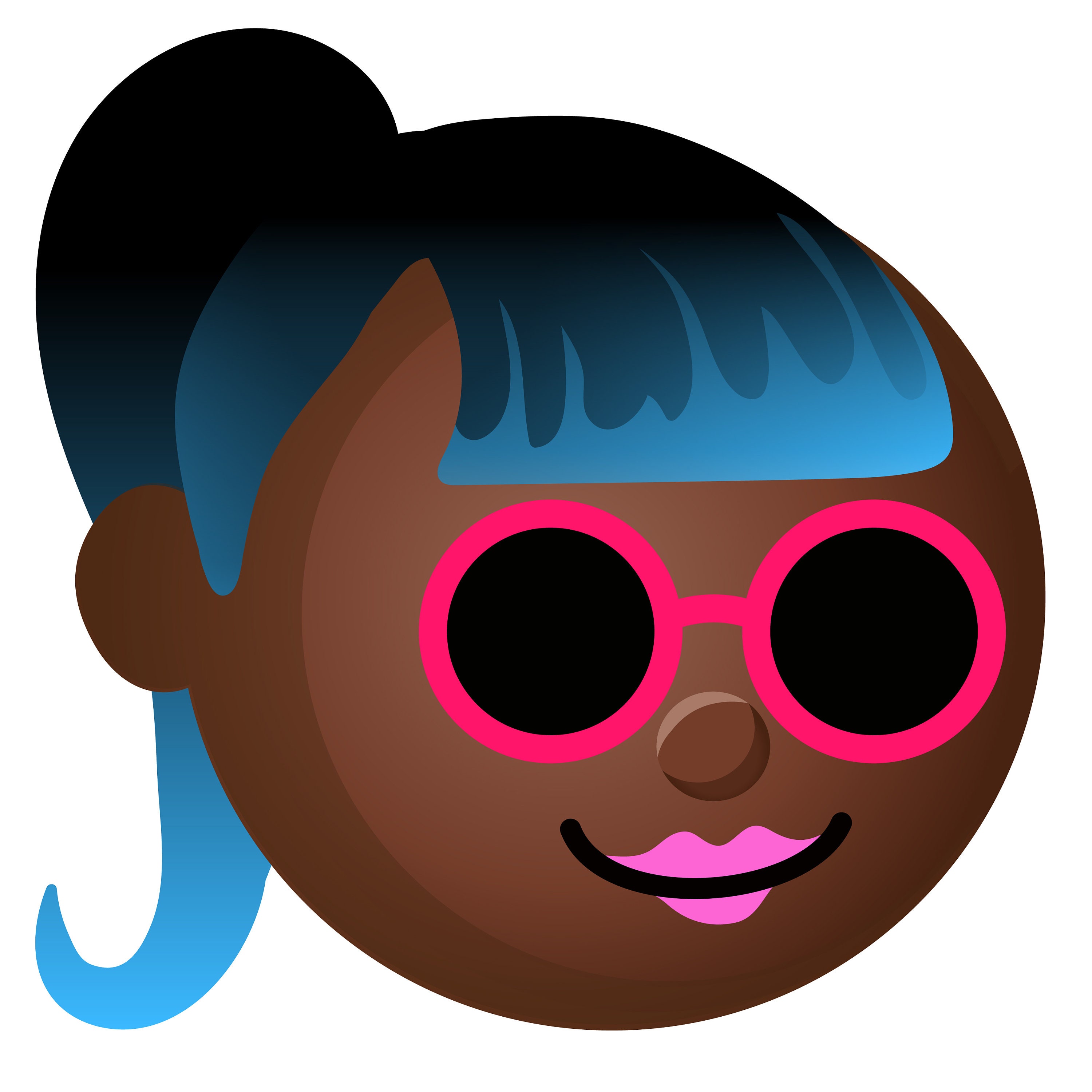 ALT GIRL CLIPART alternative character icons diverse | Etsy