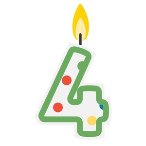 BIRTHDAY CANDLE CLIPART - Number Candle Images - Kids Birthday Party ...