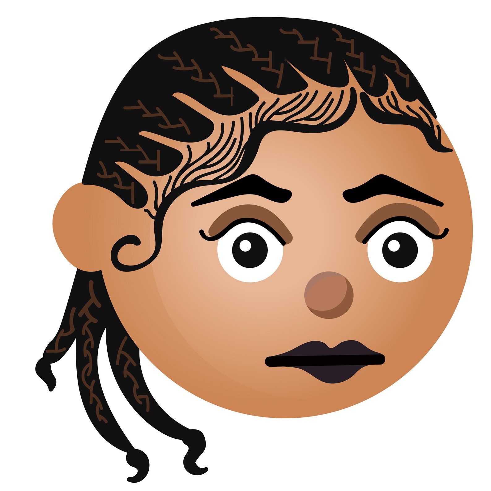 DIVERSITY CHARACTERS CLIPART - Faces Emoji - Printable Around the World ...