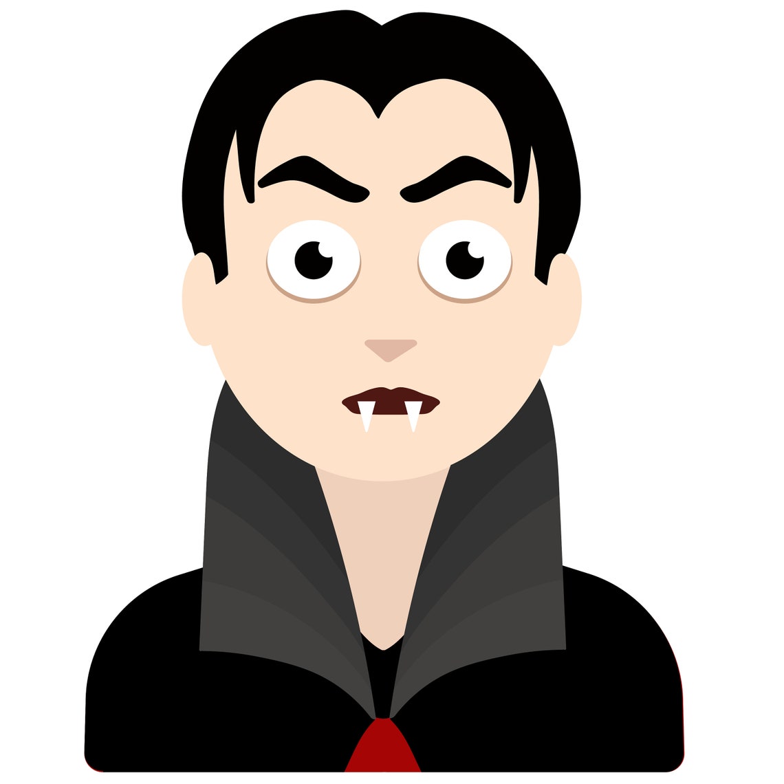 VAMPIRE CLIPART Dracula Halloween Printable Clip Art Gothic | Etsy