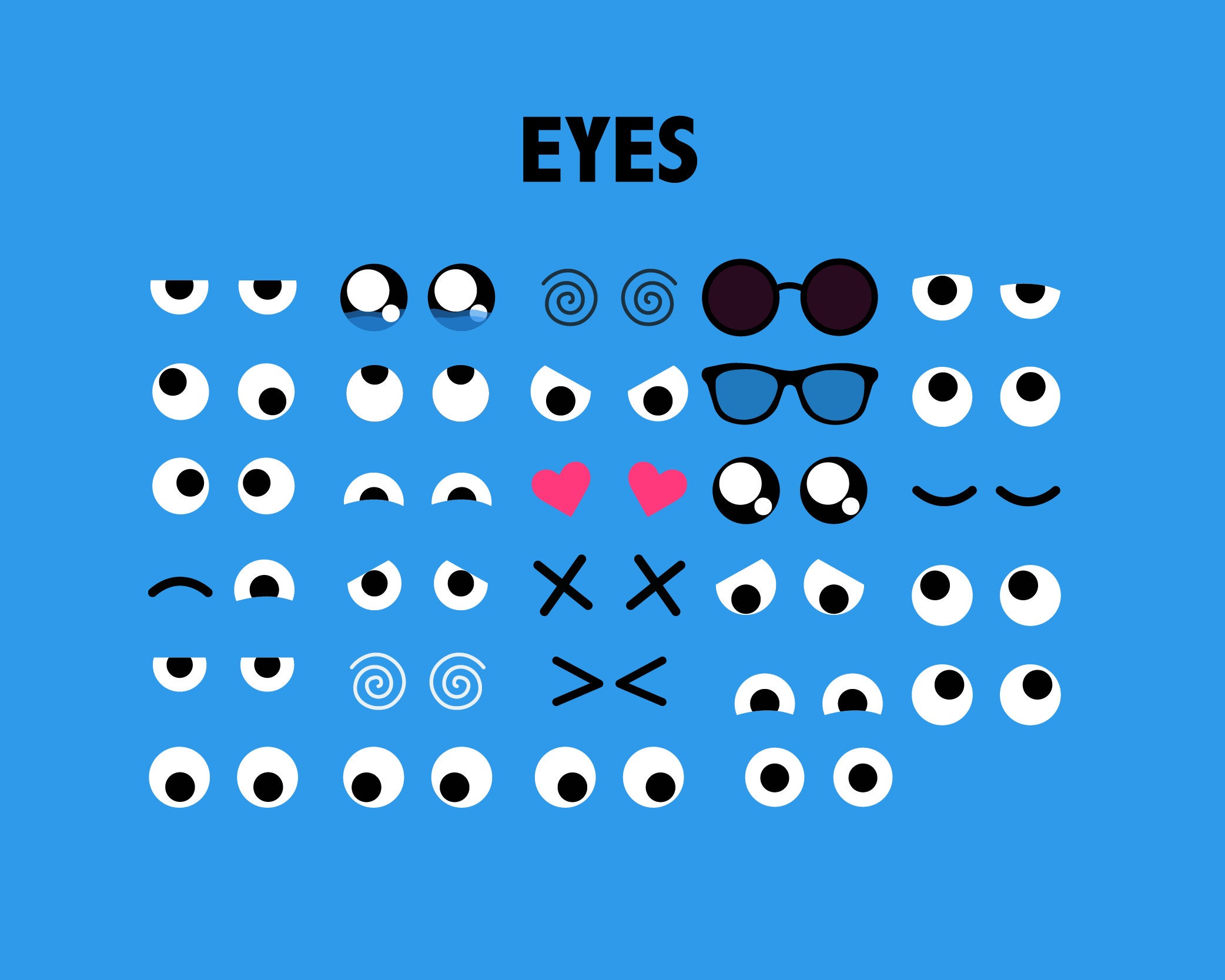 Build Your Own EMOJI Design Kit Custom Emojis Emoji Builder - Etsy