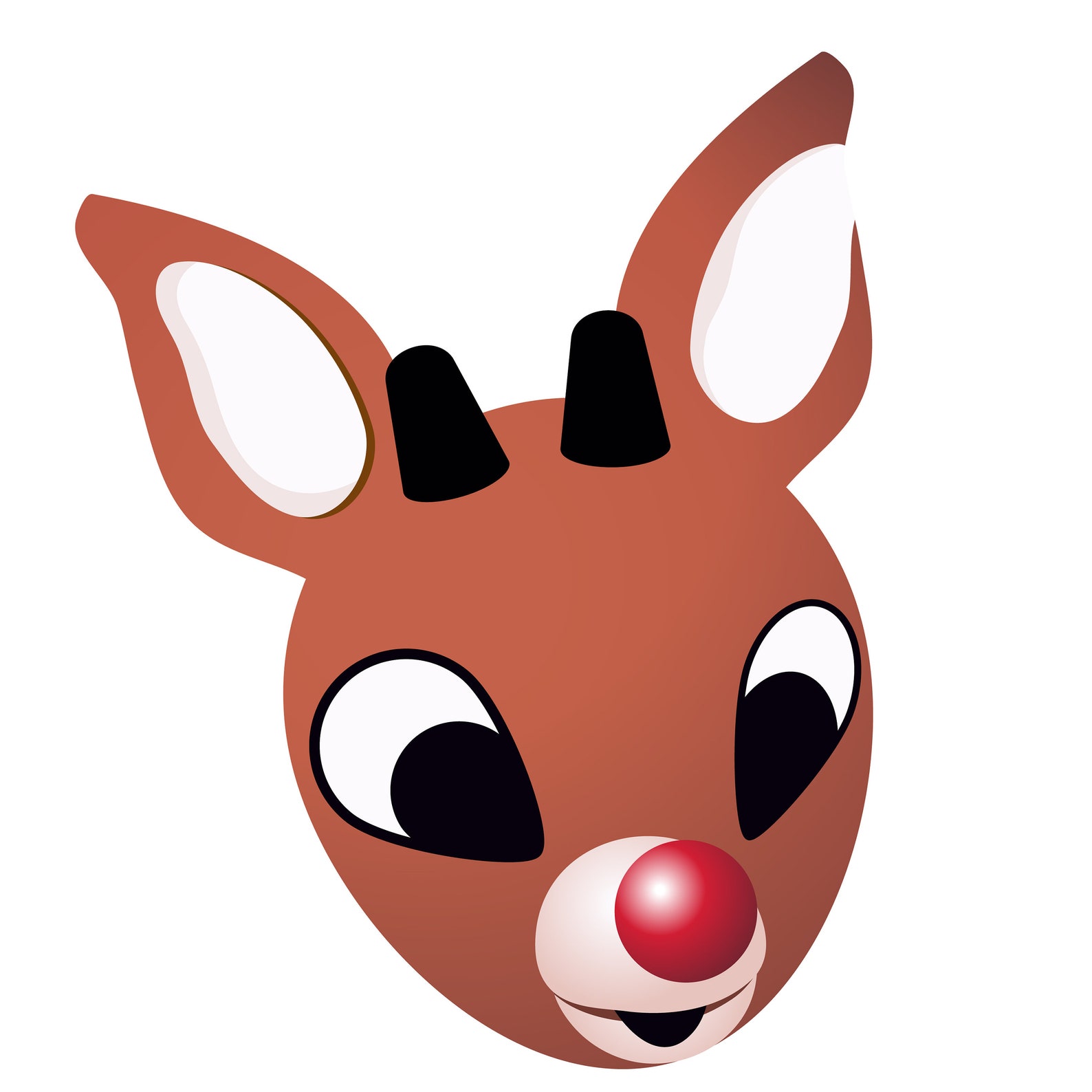 CHRISTMAS CLIPART Printable Holiday Cartoon Characters Icons - Etsy