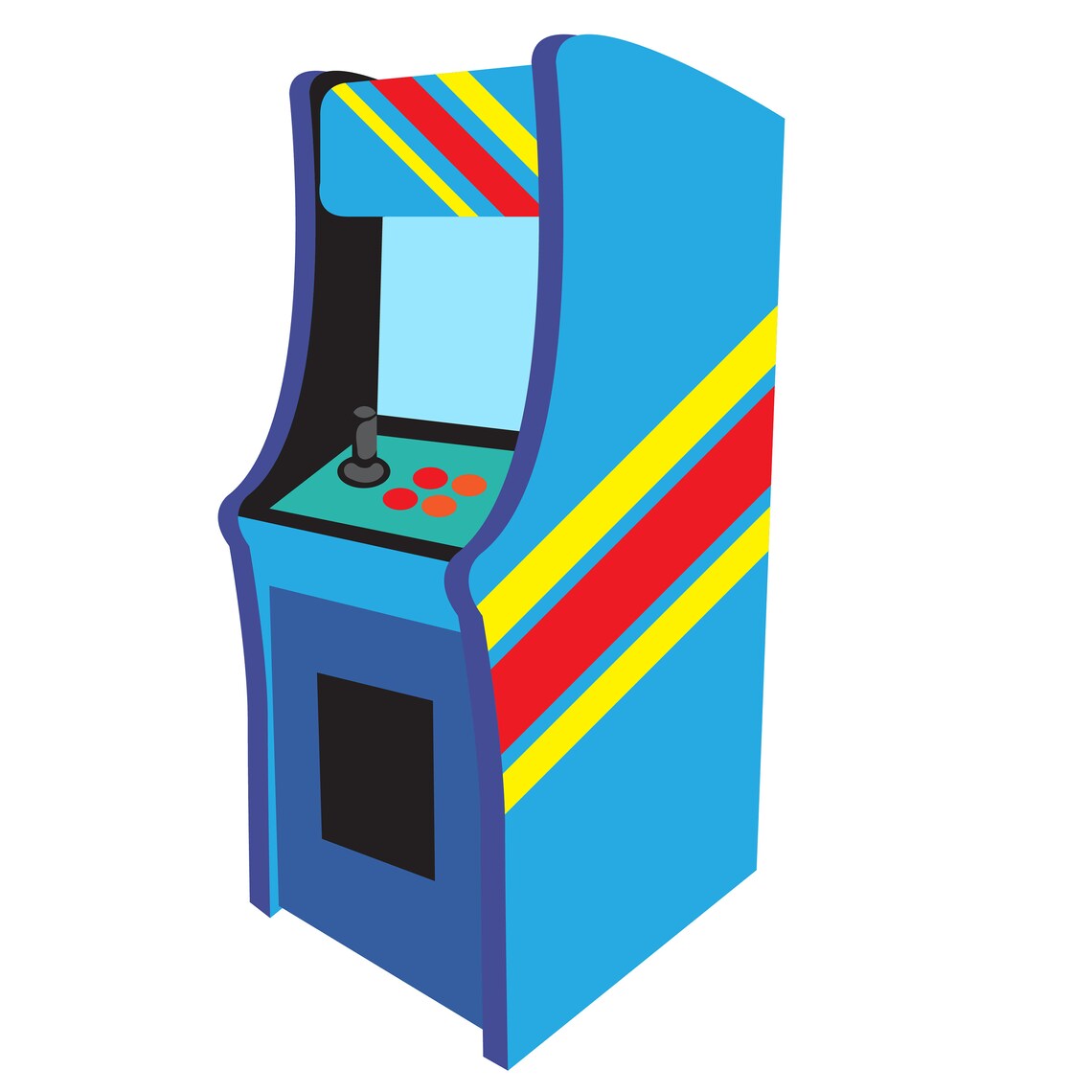 ARCADE CLIPART Arcade Game Icons RETRO Clip Art Gaming Games - Etsy