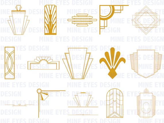 Great Gatsby Style Borders