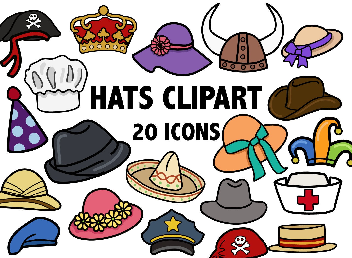 Hats Clip Art