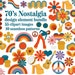 1970s Bundle RETRO Seventies Clip Art Icons and Seamless Digital Papers ...