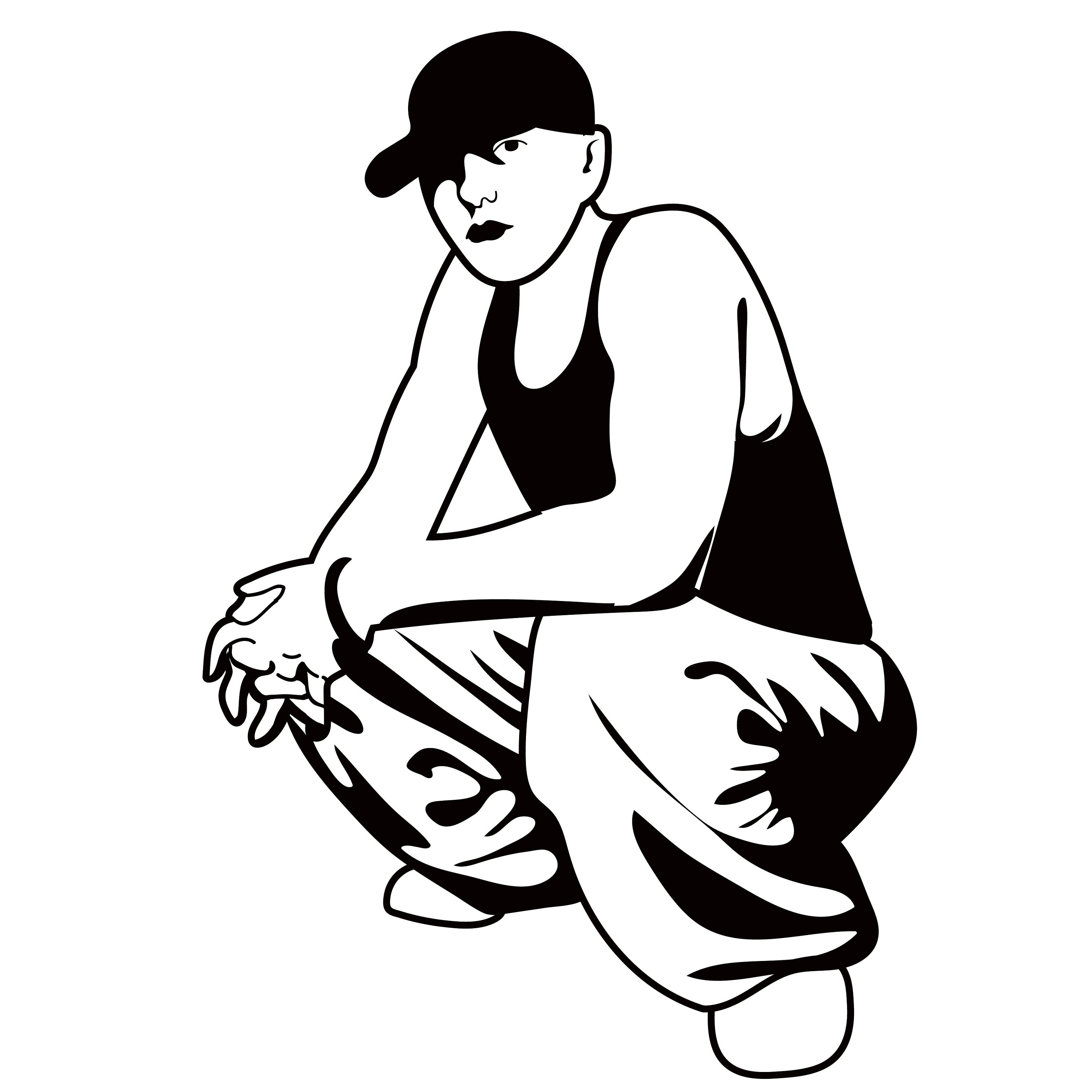 HIP HOP COLLECTION Rap and Rapper Svg Clipart Icons Music - Etsy