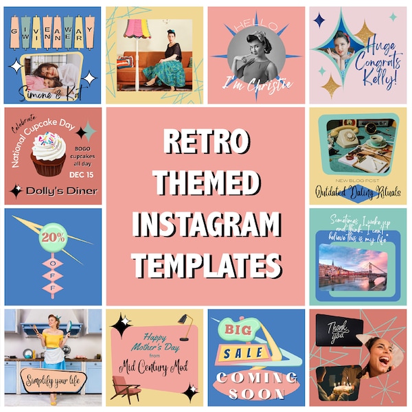 Retro Instagram - Etsy