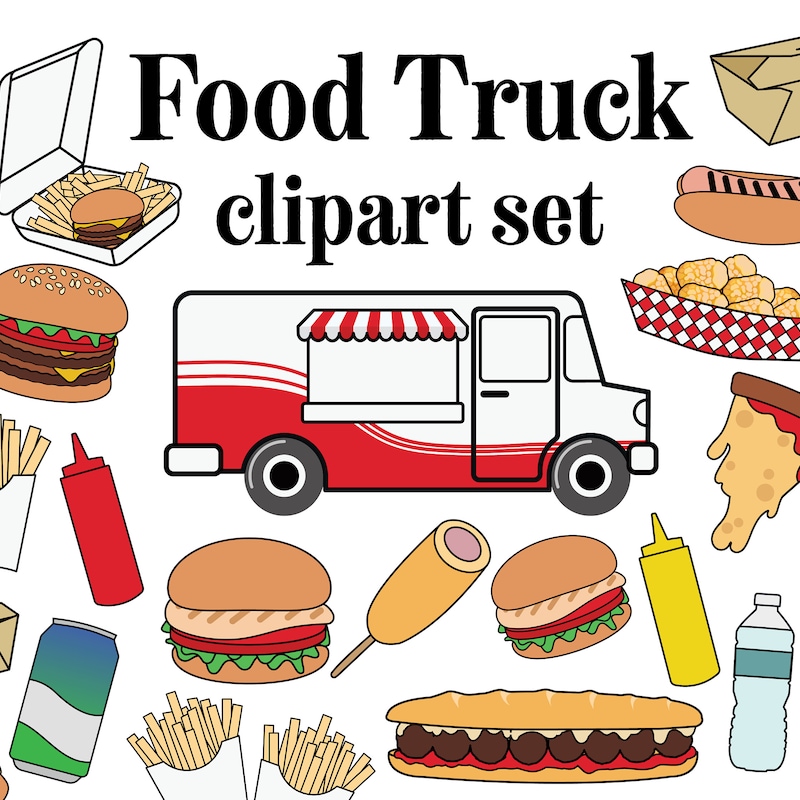 Trucks Clip Art - Etsy