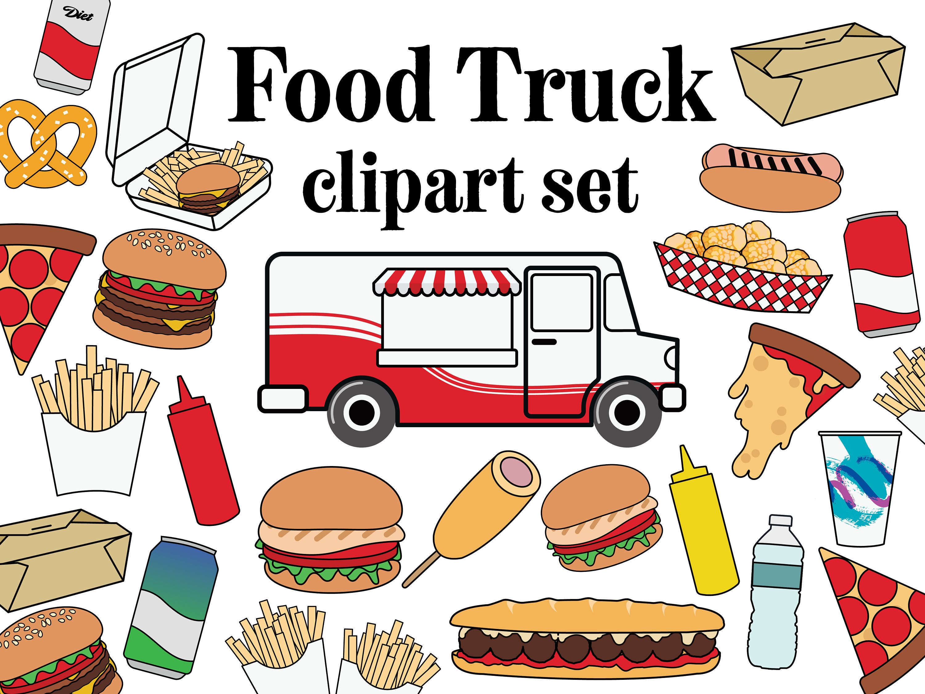 Food Trailer Clip Art