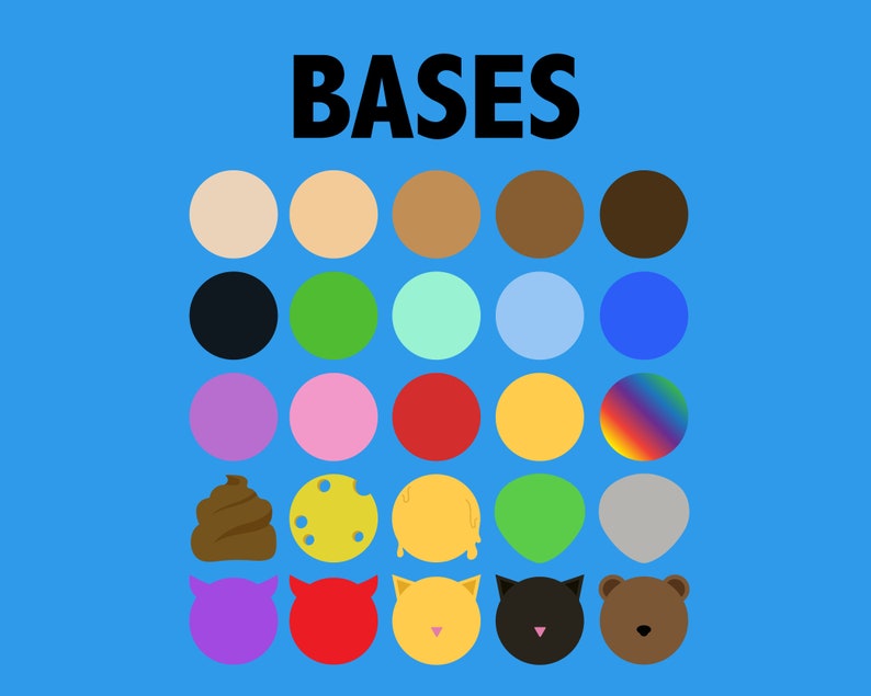 Build Your Own EMOJI Design Kit, Custom Emojis, Emoji Builder AI and ...