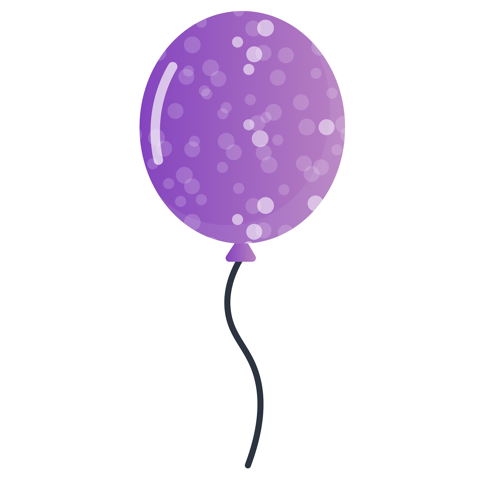 Glitter Balloon Clipart Printable Sparkly Balloons for - Etsy