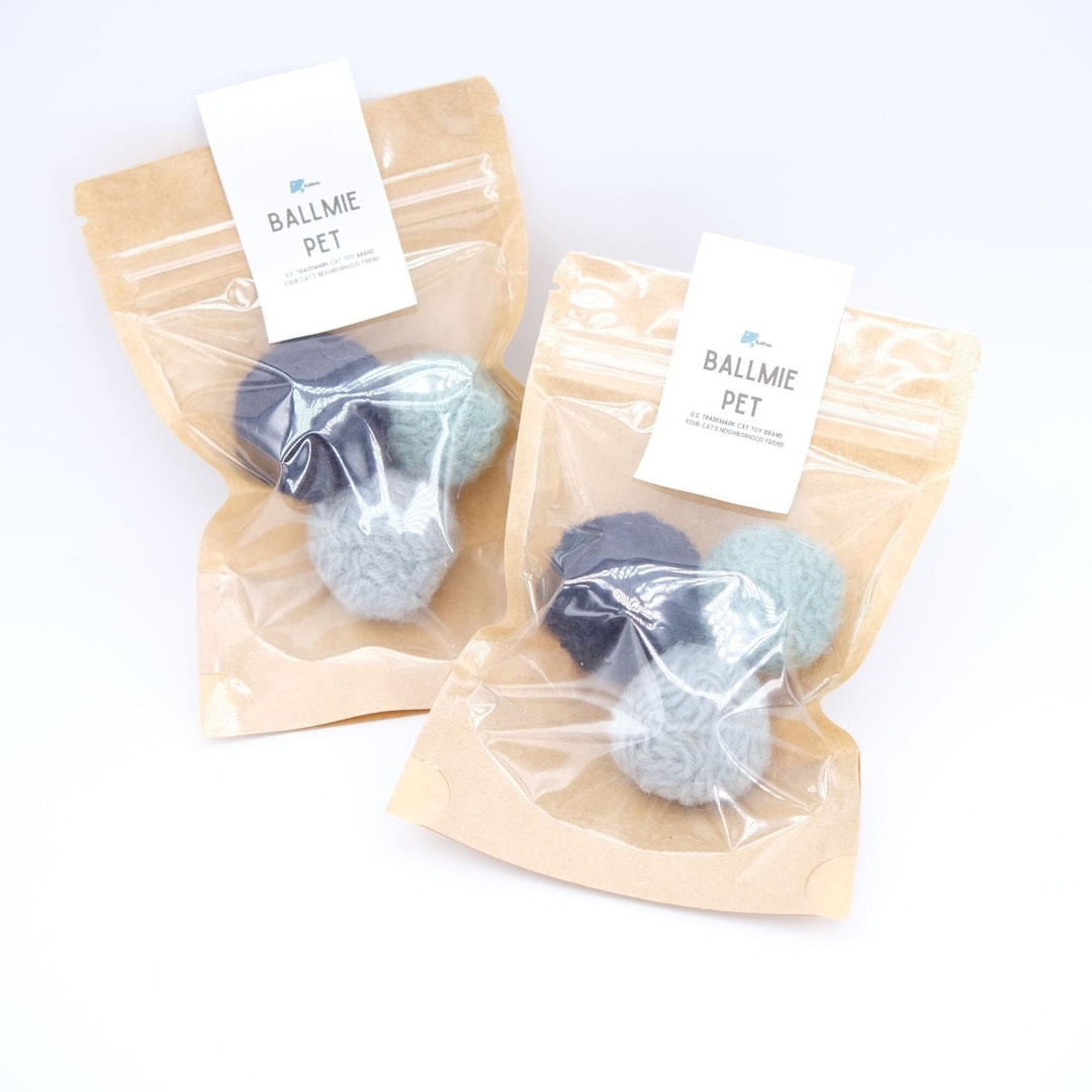 Cat Toys of Felt Wool Ball for Cat Balls of Pet Toys for Cats, Gift for ...