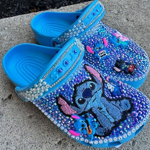 Custom Stitch Inspired Crocs. - Etsy