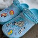 Frozen Inspired Blinged Crocs. - Etsy