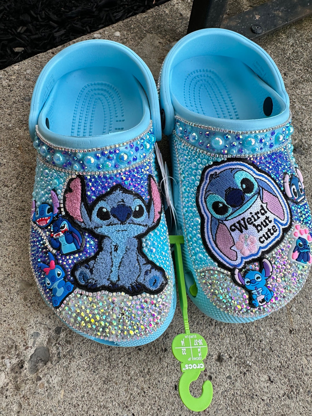 Custom Stitch Inspired Crocs. - Etsy