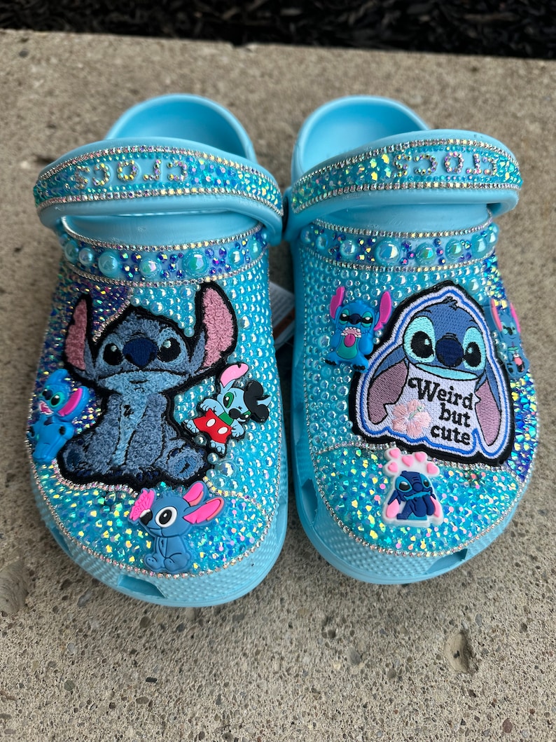 Custom Stitch Inspired Crocs. - Etsy