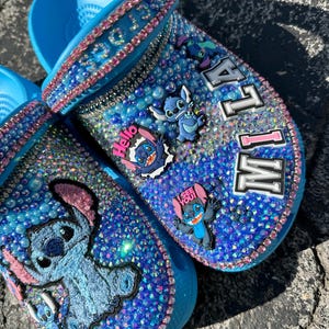 Custom Stitch Inspired Crocs. - Etsy