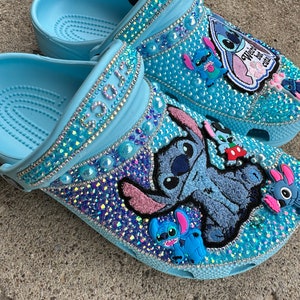 Custom Stitch Inspired Crocs. - Etsy
