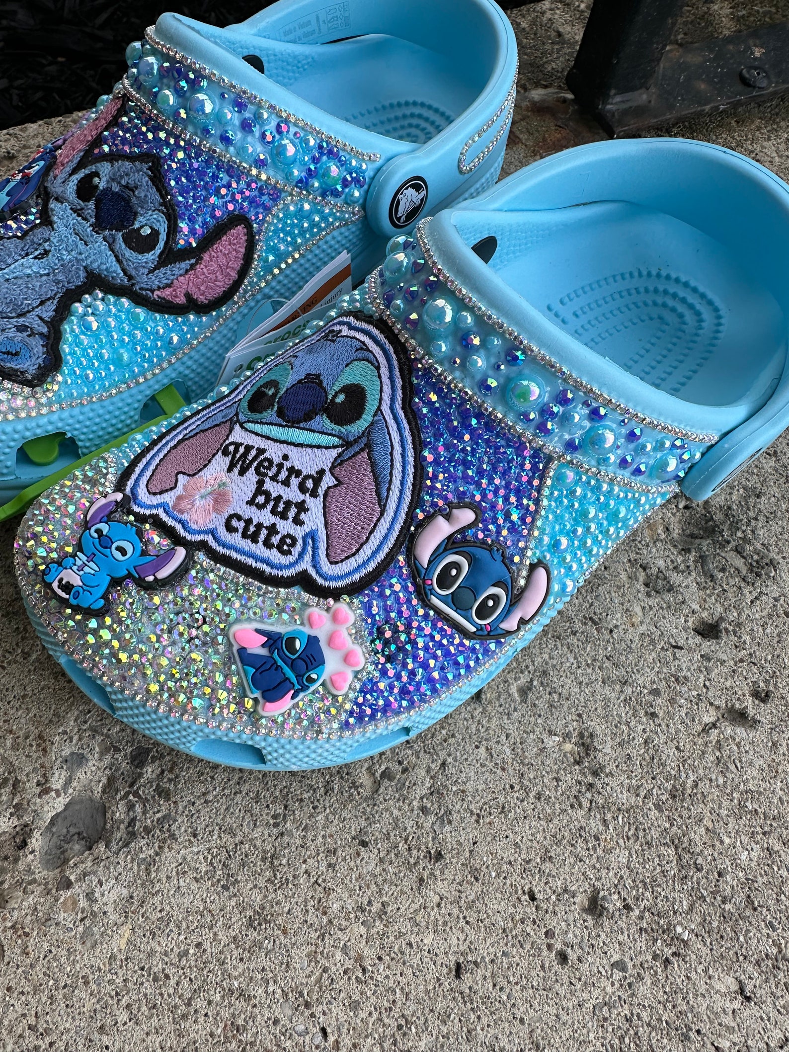 Custom Stitch Inspired Crocs. - Etsy