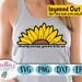 Stand Tall Svg Sunflower Svg Sunshine Svg Sunflower Love - Etsy