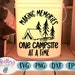 Camping Svg, Camping Bucket Svg, Making Memories Svg, Bucket Svg, Camp ...