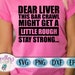 Bar Crawl Svg, Drinking Svg, Dear Liver Svg, Stay Strong Svg, Cricut ...