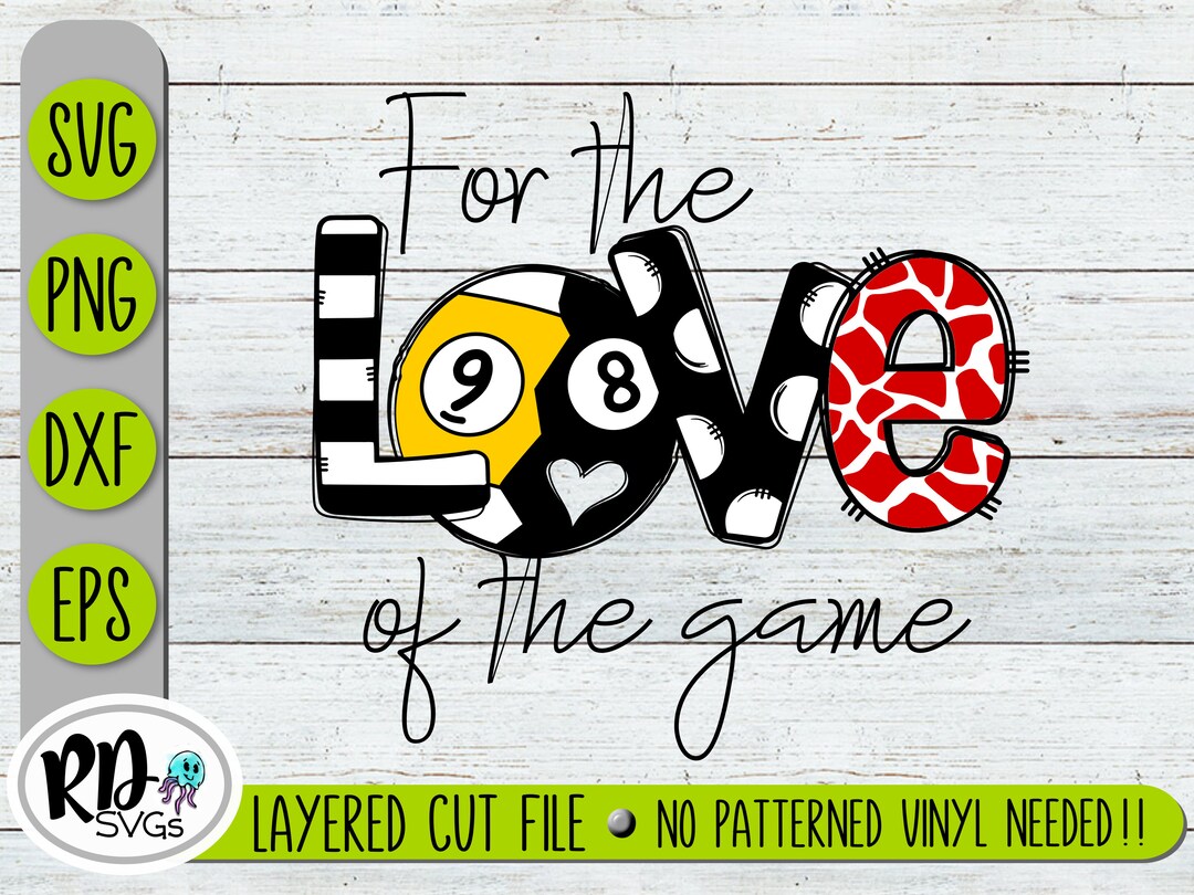 8 Ball Svg, 9 Ball Design, Billiards Mom Svg, Pool Svg, Cricut, Cut ...