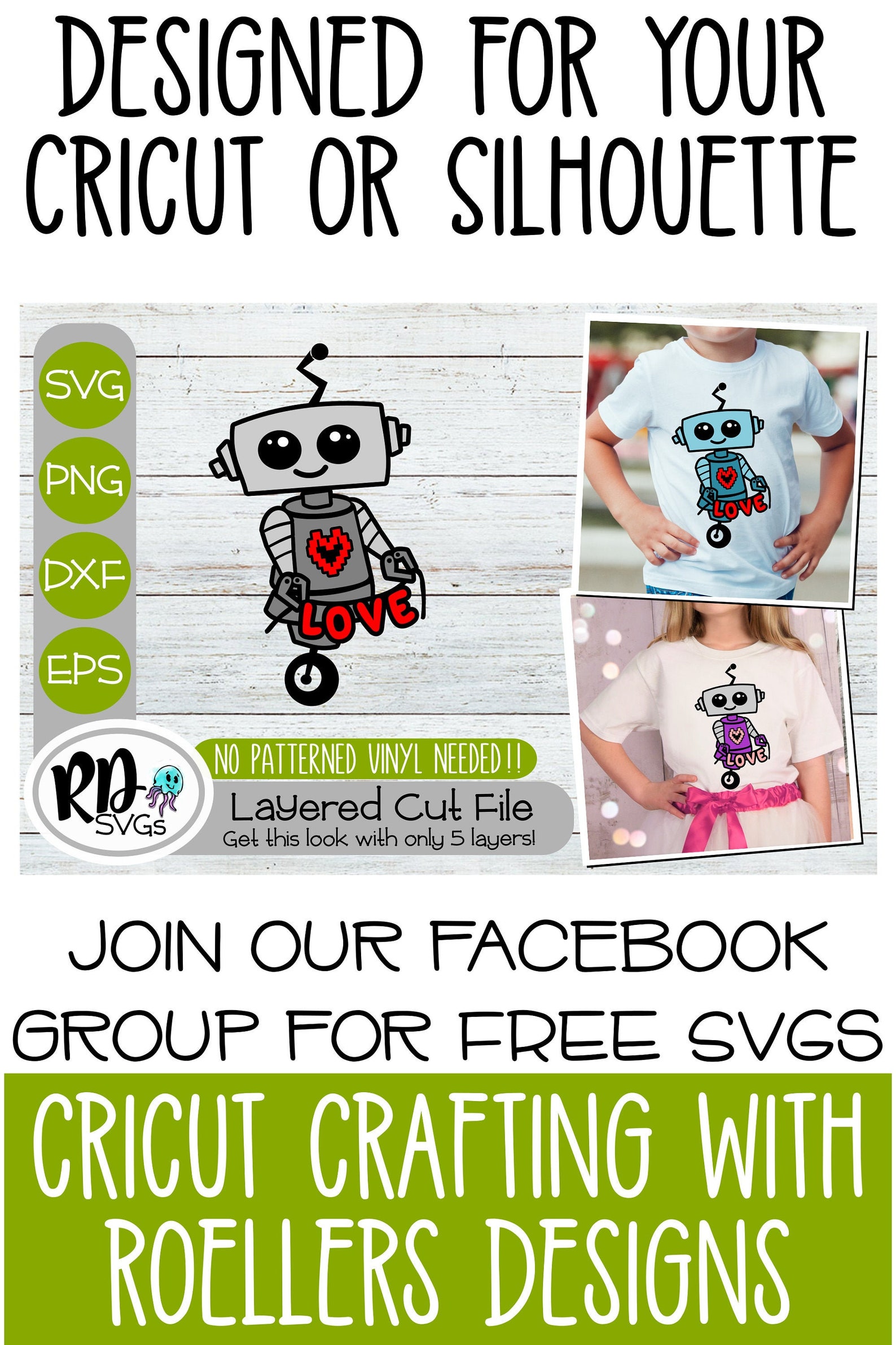 Love Robot Svg Robot Svg Valentines Svg Cricut Cut File - Etsy