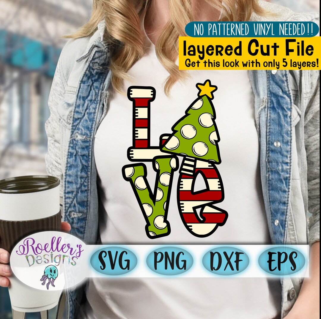 Christmas Svg, Love Svg, Santa Svg, Stripes Svg, Polka Dots Svg ...