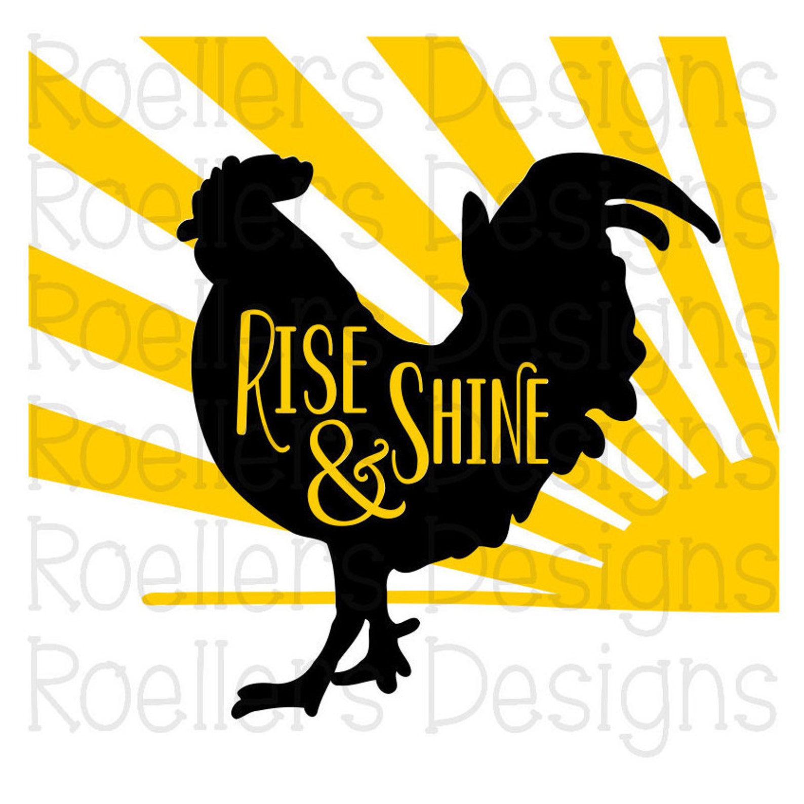Rise and Shine Svg Cricut Cricut Cut File Farm SVG Towel - Etsy