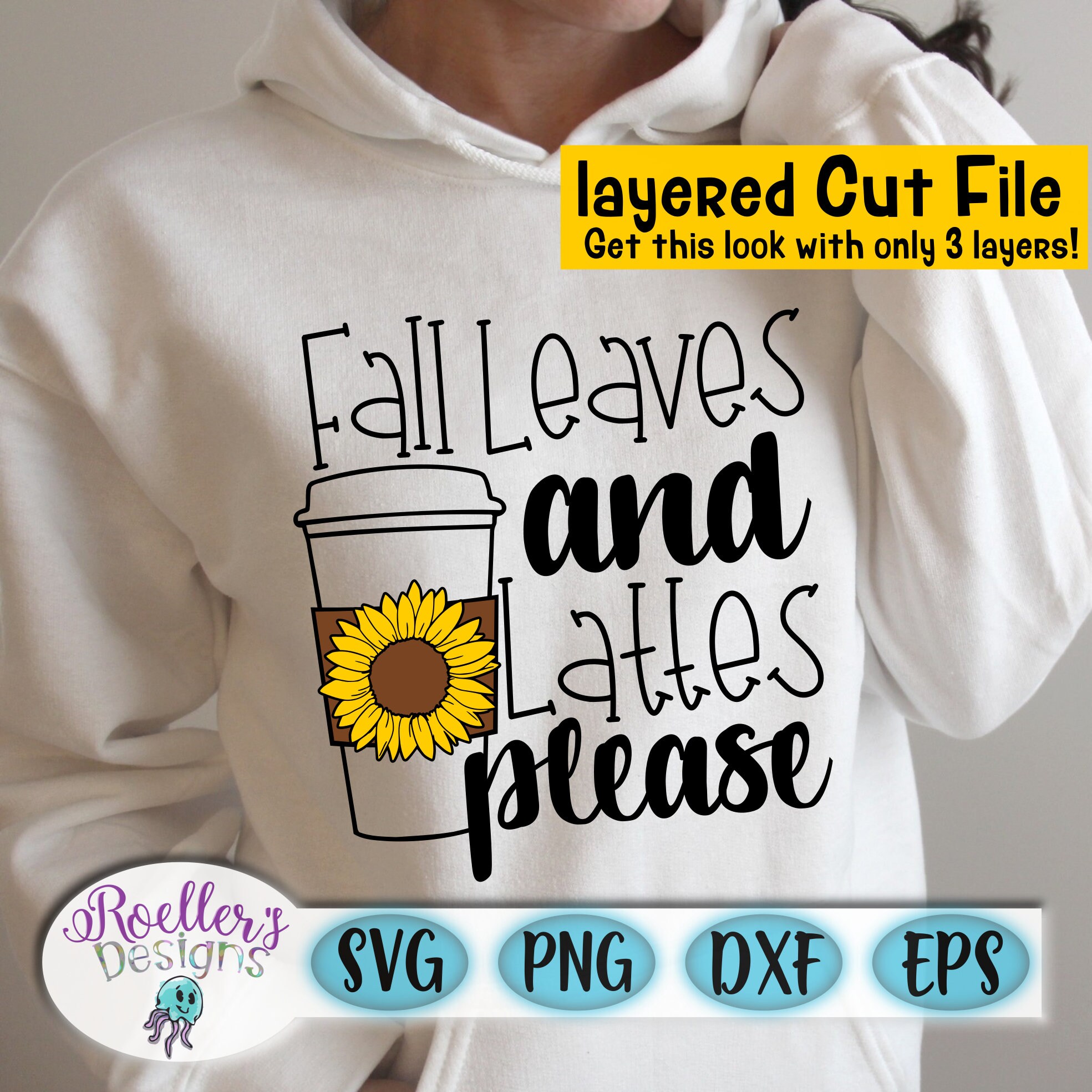 Fall Svg Fall Leaves Svg Lattes Please Svg Coffee Svg - Etsy