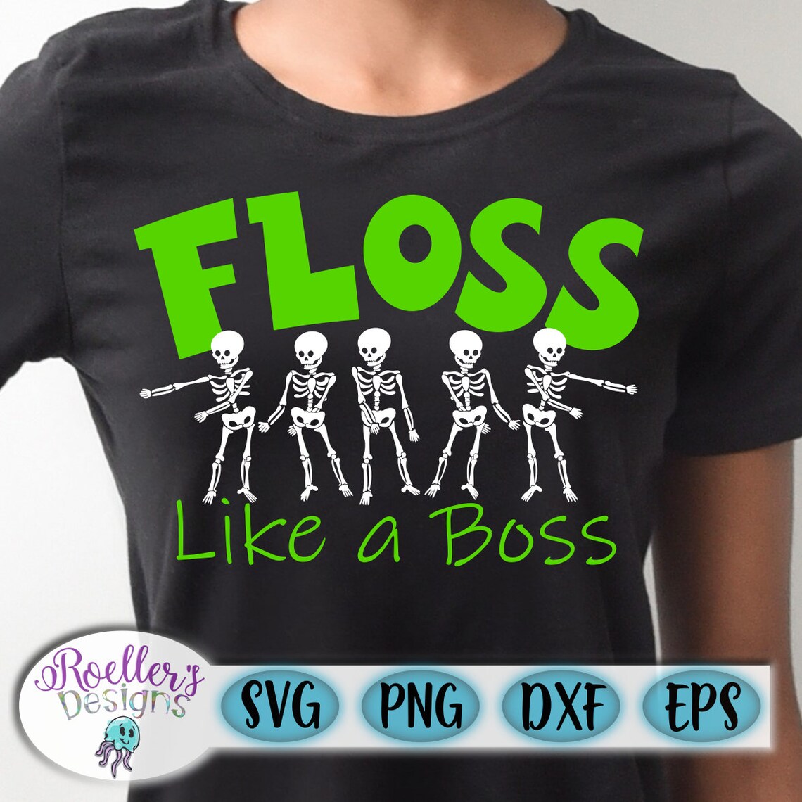 Floss Dance Svg Flossing Svg Flossing Skeleton Svg Floss | Etsy