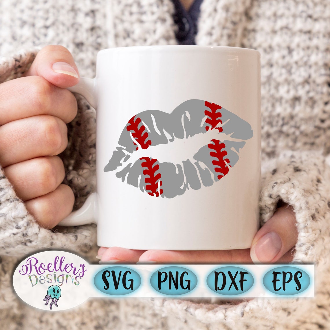 Baseball SVG Baseball Lips Svg Baseball Mom Svg Baseball | Etsy