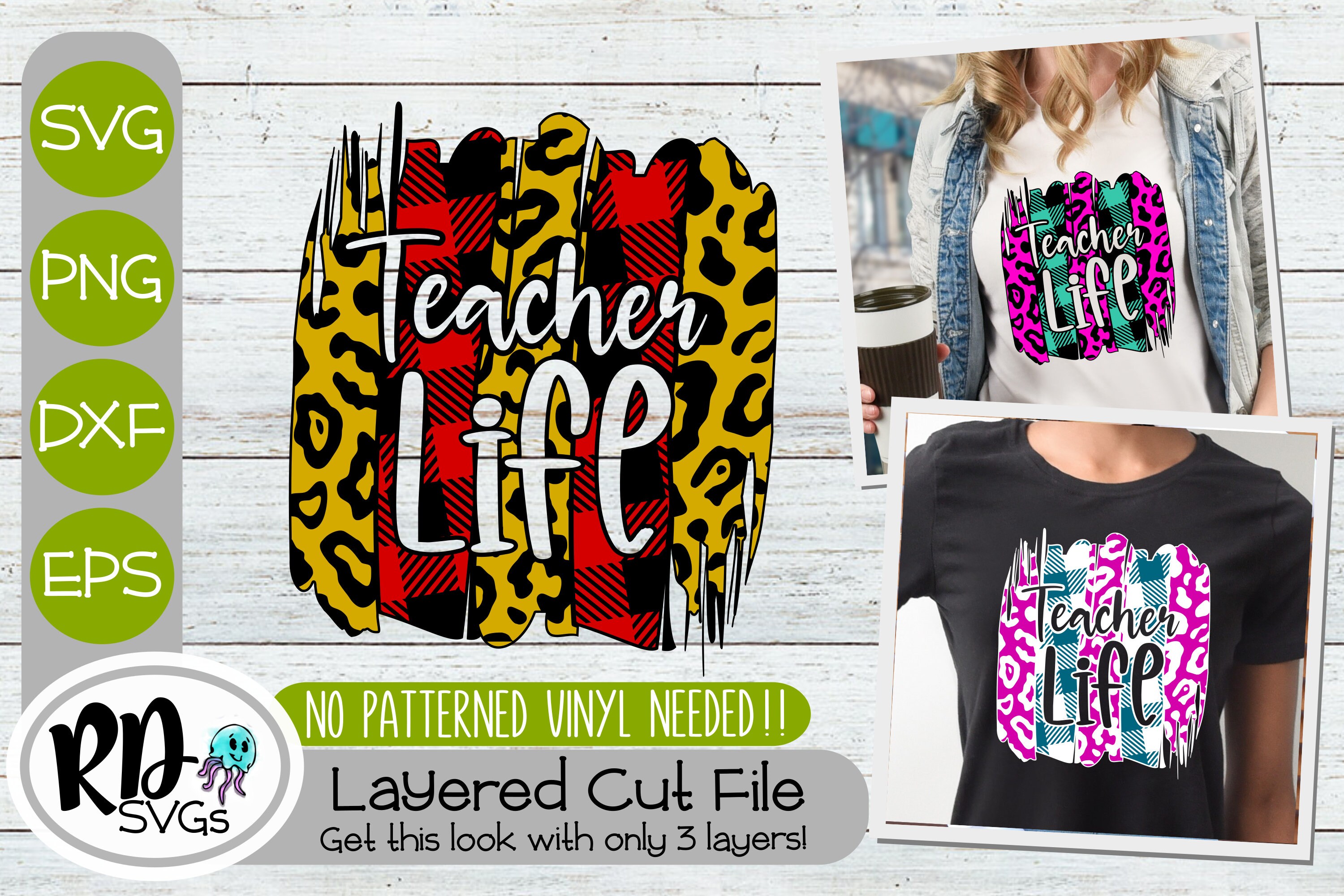Teacher Life SVG Brush Stroke Svg Teacher Svg Cricut - Etsy