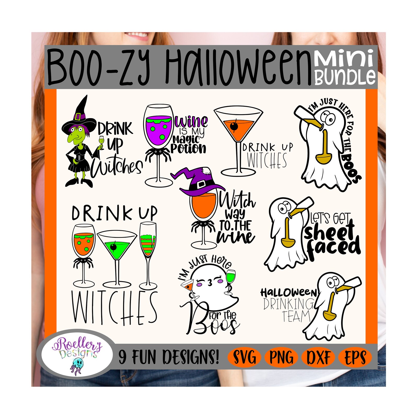 Halloween Svg Drinking Svg Booze Svg Ghost Svg Witch Svg - Etsy