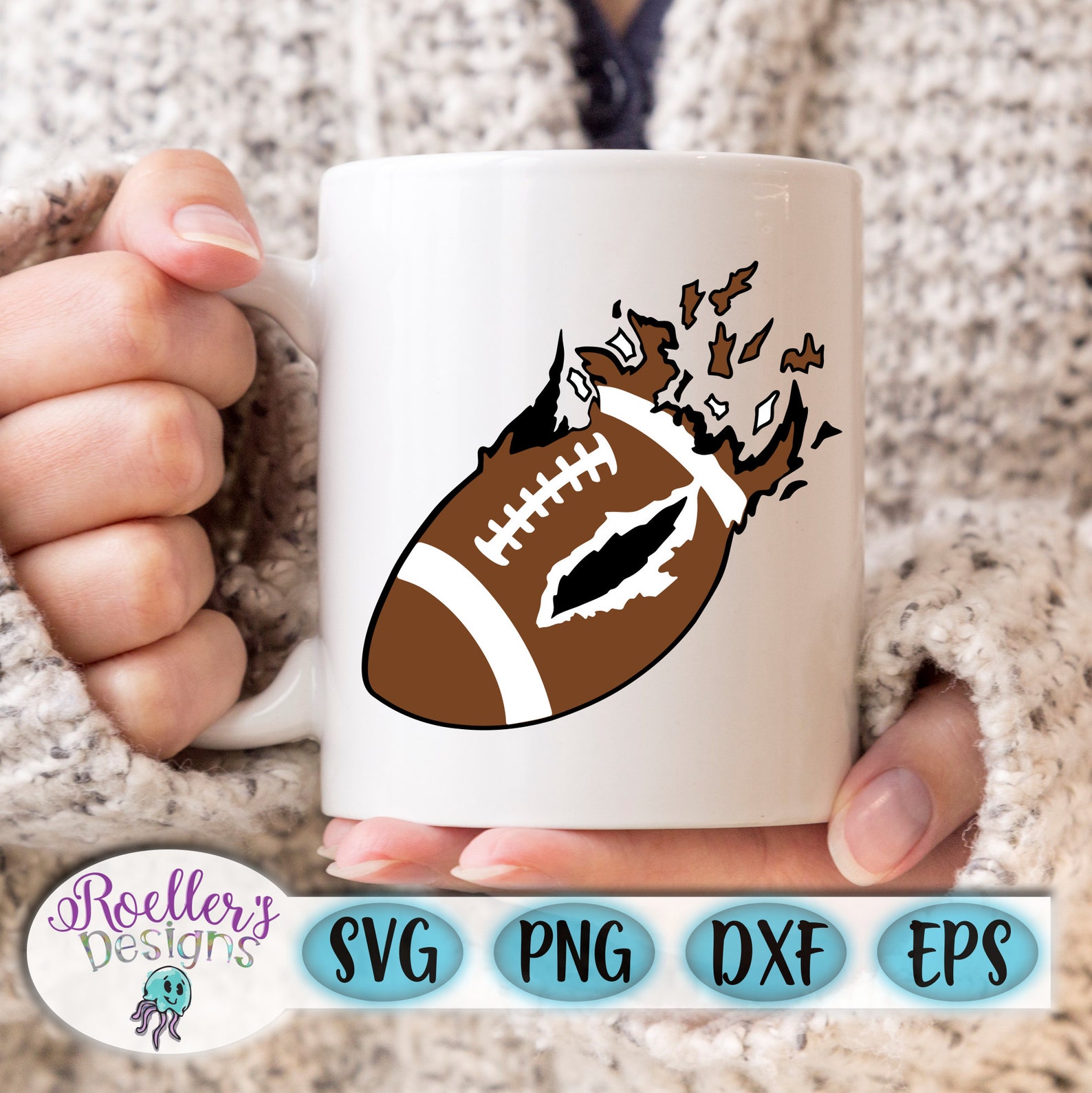 Shredded Football Svg Football Svg Football Mom Svg - Etsy
