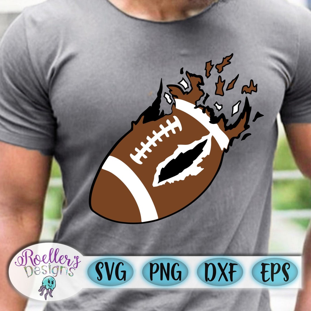 Shredded Football Svg, Football Svg, Football Mom Svg, Football Dad Svg ...