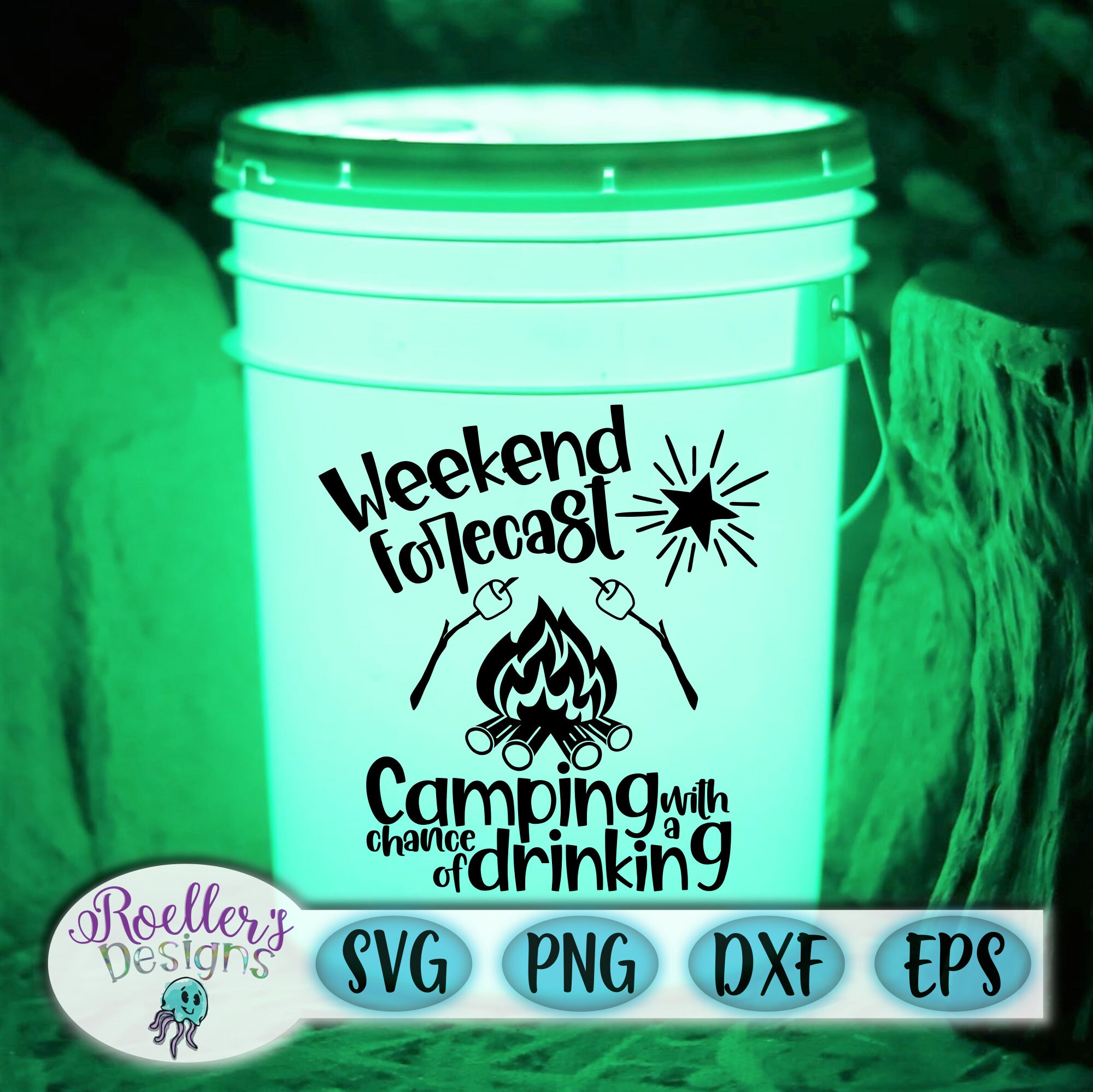 Camp Svg Camp Bucket Svg Camping Svg Bucket Svg Weekend - Etsy Finland