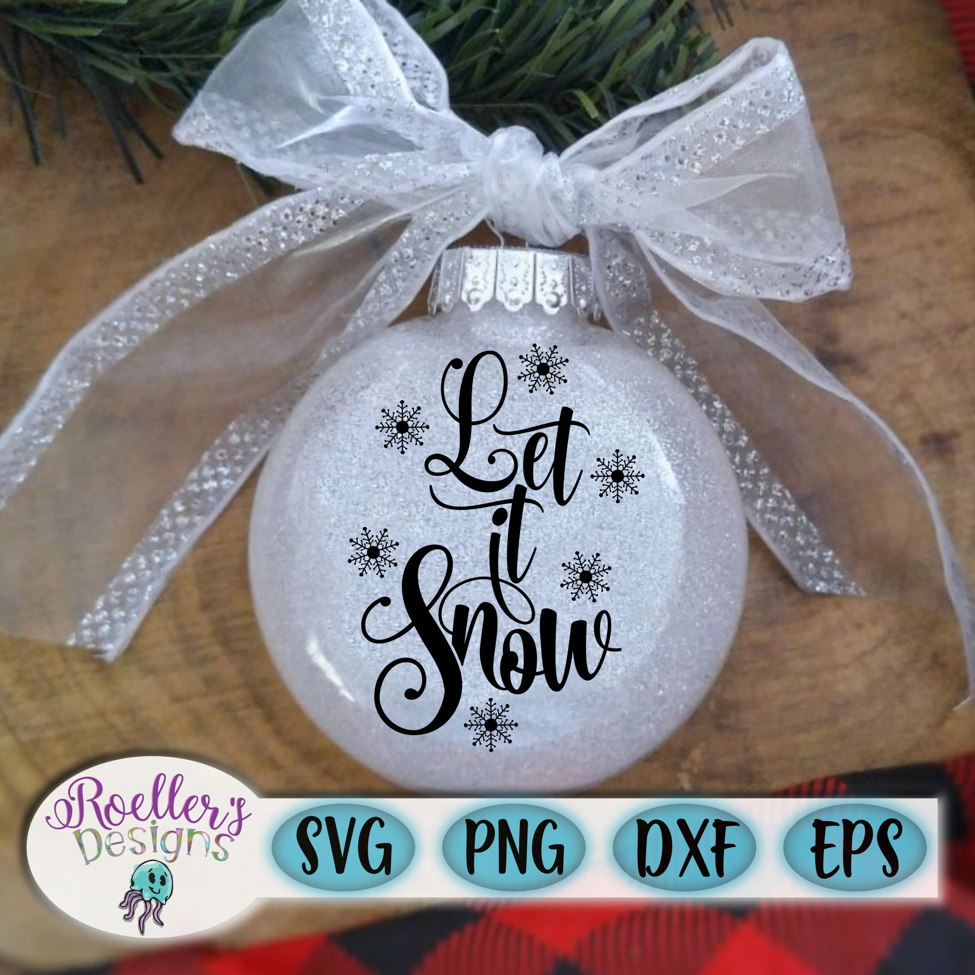 Let It Snow Svg Bundle Christmas Svg Layered Cut File | Etsy